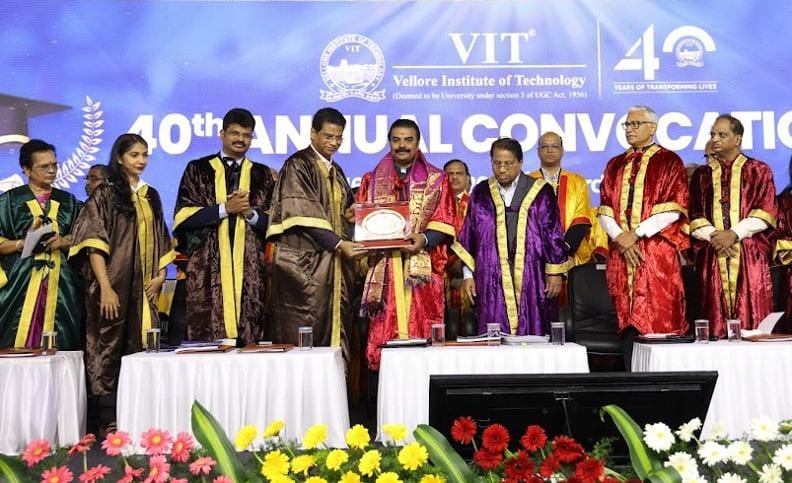 40th Annual Convocation of VIT Vellore | Dr. Sandhya